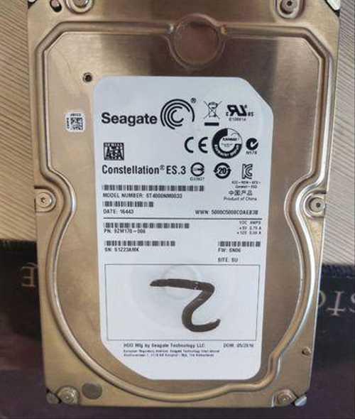 Seagate 4TB Enterprise Capacity HDD 7200RPM