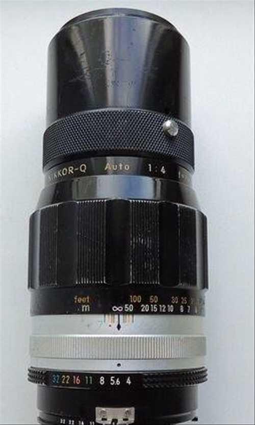 Объектив Nikon Nikkor-Q Auto 200mm f/4 non-Ai
