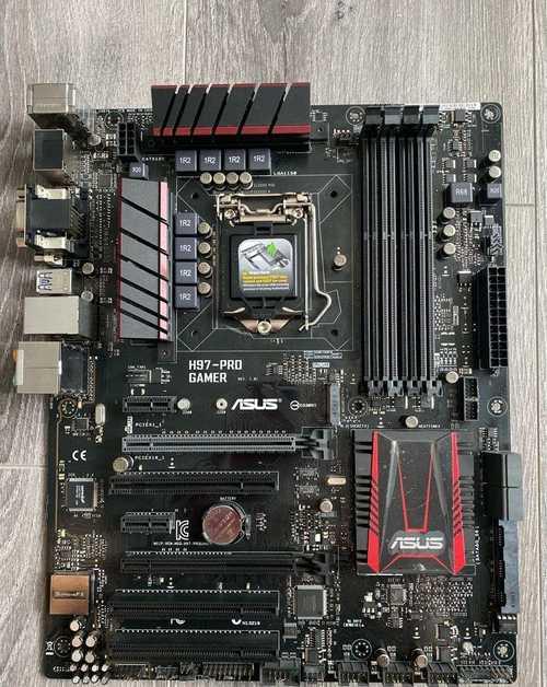 Игровая плата под LGA 1150: Asus H97-PRO Gamer