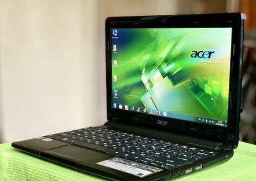 Бодрый нетбук Acer 2/4 ядра, 2Гб, 250Гб хор.сост