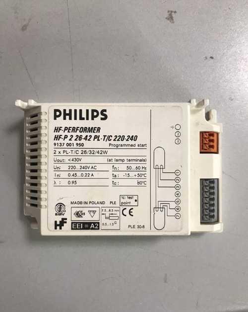 Эпра philips HF-P 2 26-42PL-T/C 220-240