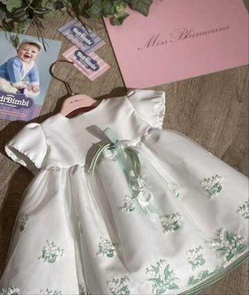 Платье для девочки Miss Blumarine 6-9 мес