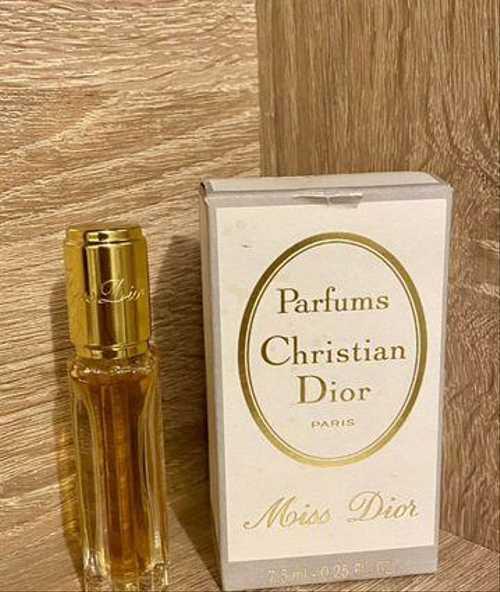 Духи винтаж Christian Dior Miss Dior 7,5 мл