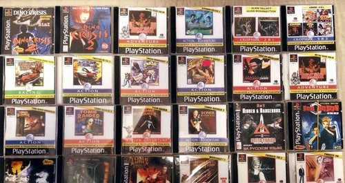 Игры Playstation 1 Штамповка из 90-х