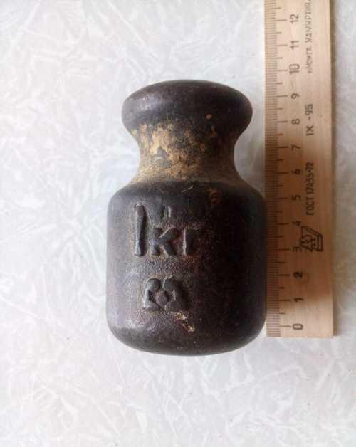 Гиря СССР 1 кг