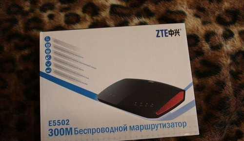 Беспроводной маршрутизатор ZTE E5502 300M