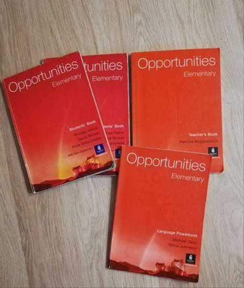 Учебники по английскому Opportunities elementary