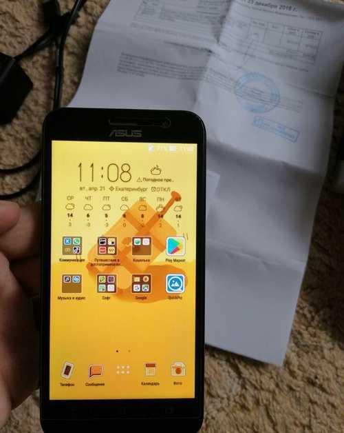 Смартфон asus ZenFone Go ZB500KL 16GB