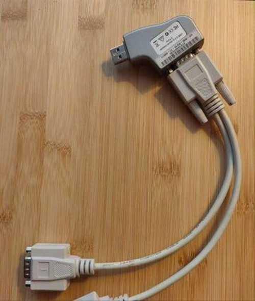 Кабель для компьютера usb to serial adapter 2 port