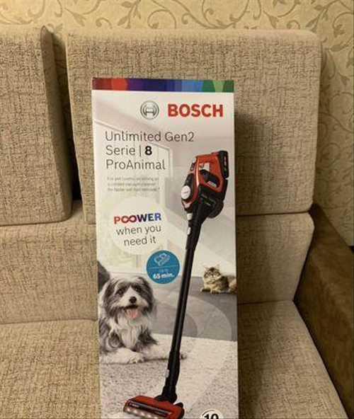 Пылесос Bosch Unlimited Gen2 Serie8 ProAnimal