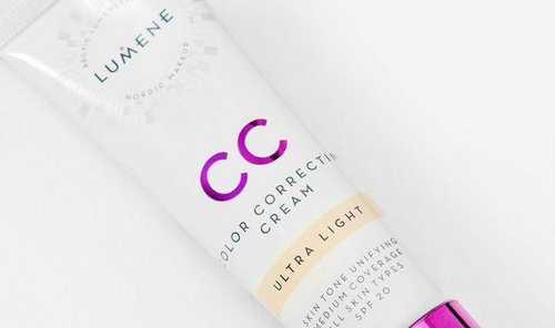 Lumene cc крем ultra light новый