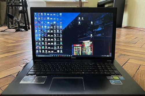 Ноутбук MSI GE70 (MS-1757) / 16gb RAM / SSD 480gb