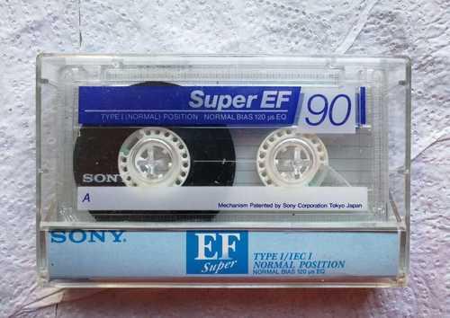 Аудиокассета Sony Super EF 90