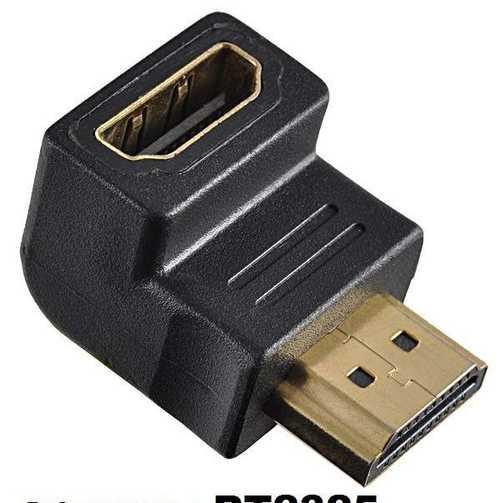 Переходник hdmi угловой штекер - гнездо