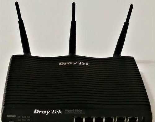 Маршрутизатор WiFi VPN-роутер DrayTek Vigor2920n