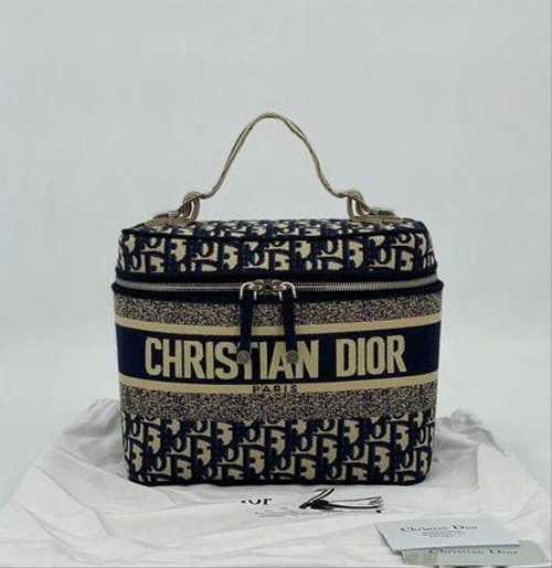 Косметичка Christian Dior черная жаккард новая