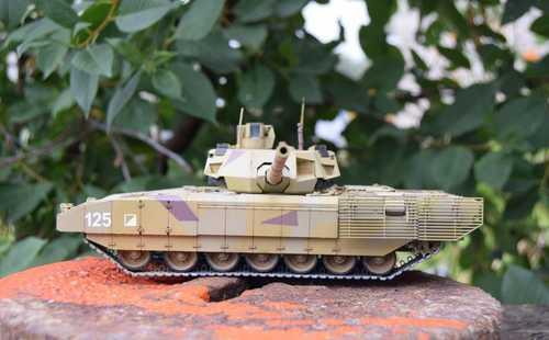 Модель танка Армата 1/35, Звезда