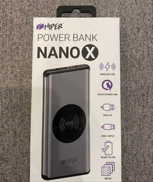 Power bank hiper nano X 10000