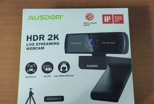 Веб-камера 2K Ausdom AW651