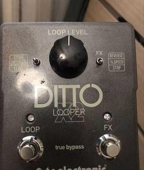 TC Electronic Ditto X2 Looper - лупер
