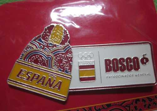 Знак Олимпиада 2014 Сочи Боско Испания Bosco
