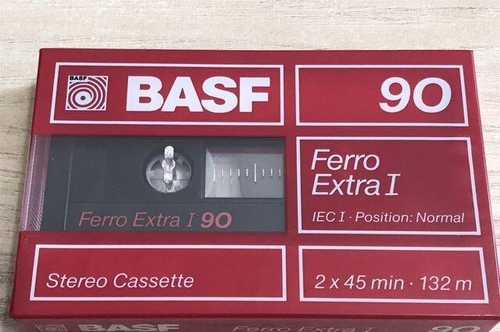 Аудиокассета Basf Ferro Extra I 90 1988 год