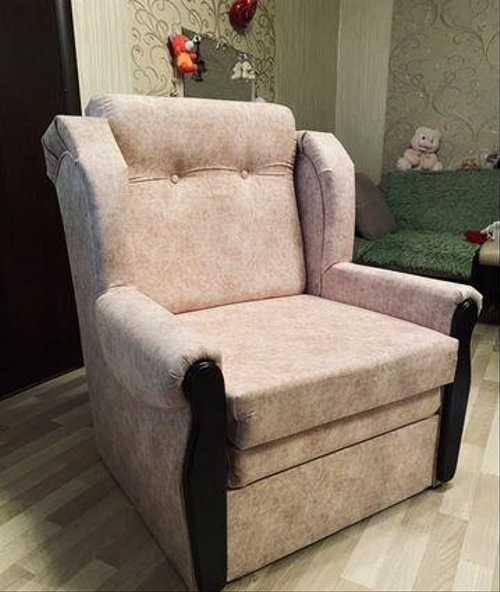 Раскладное кресло в стиле прованс