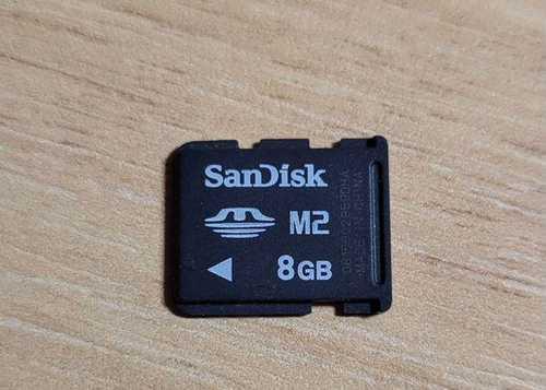 Sandisk m2 карта памяти