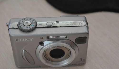 Фотоаппарат цифровой Sony DSC-W5 серебристый