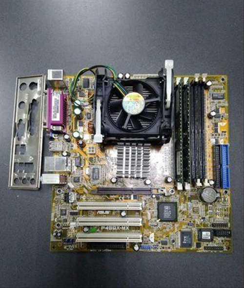 Комплект на Asus P4SGX-MX