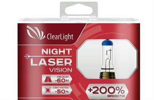 Галогеновые лампы Clearlight LaserVision +200