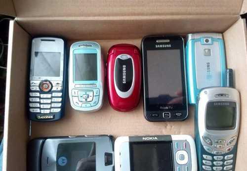 Винтажные телефоны Motorola,Samsung,Nokia