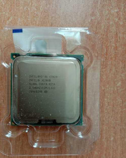 Intel Xeon E5420 slbbl под LGA775 12M Cache 2.5Ghz