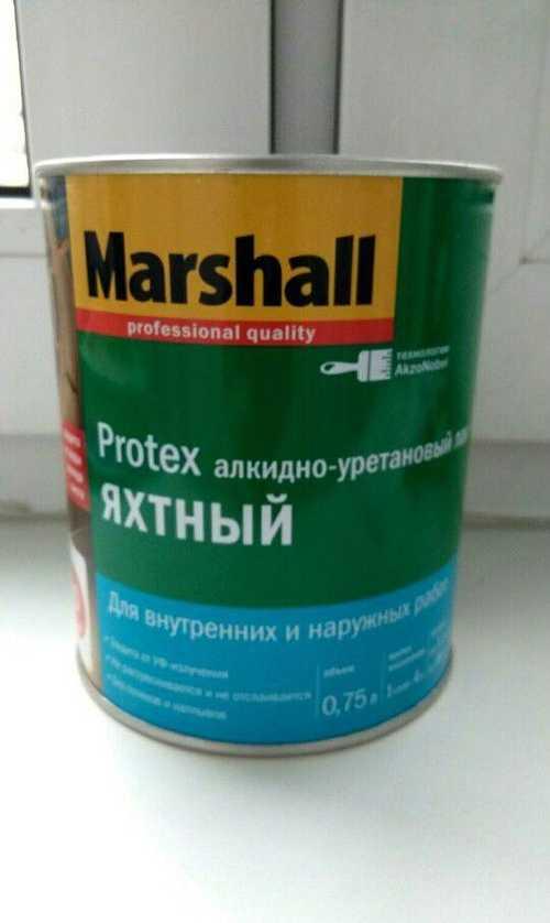 Лак Protex яхтный 0,75 новый
