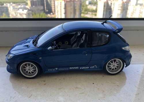 1/18 Norev Peugeot 206 RC