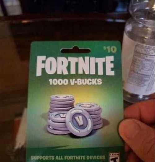 Коды на fortnite на вбаксы 1000 2800 13500