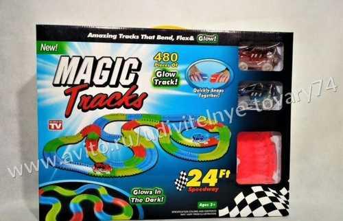 Magic Tracks светящийся трек, 480 дет