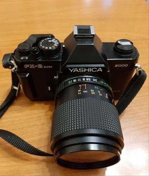Плёночный фотоаппарат yashica fx3 super 2000 компл