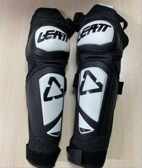 Leatt Knee Shin Guard EXT наколенники, бело-черный