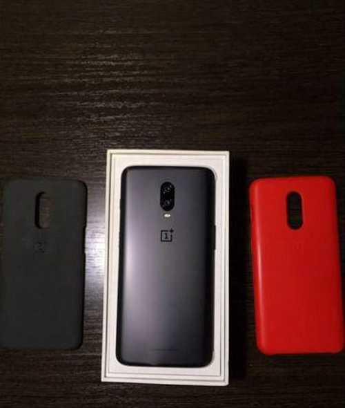 OnePlus 6T 8GB + 128GB Midnight B (матовый черный)