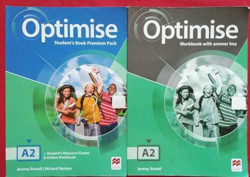 Optimise A2 Учебник английского языка и тетрадь