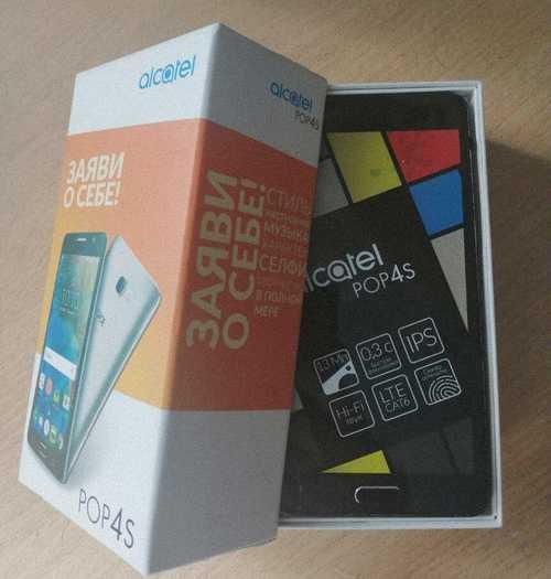 Смартфон Alcatel pop 4s