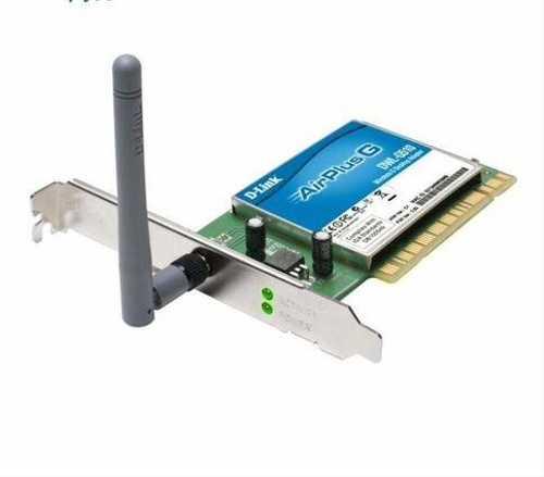 Беспроводной PCI-адаптер D-Link AirPlusG DWL-G510