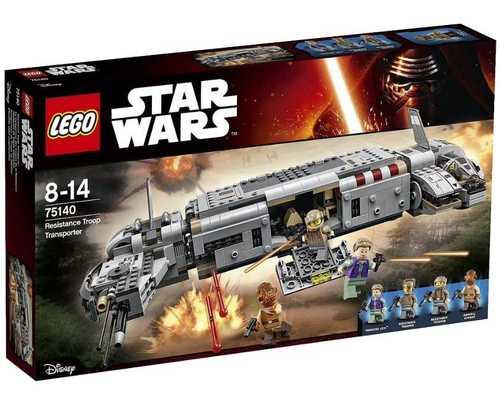 Lego Star Wars 75140 Военный транспорт Сопротивлен