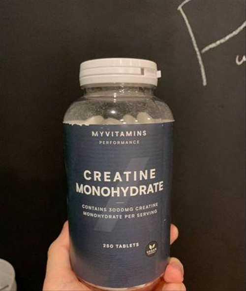 Myprotein Креатин моногидрат, 250 таблеток