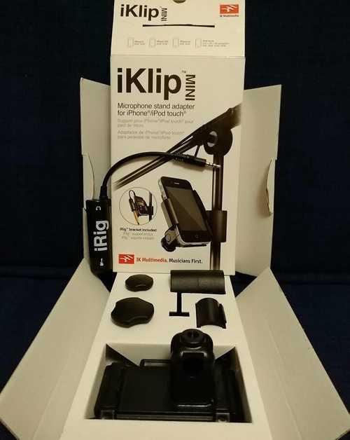 IK Multimedia iKlip mini + iRig