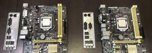 Комплект (2 Шт), Asus H81M-E, "K" + Intel G3220