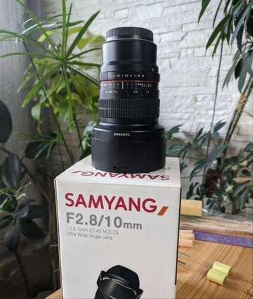 Объектив Samyang 10mm f/2.8 Micro 4/3