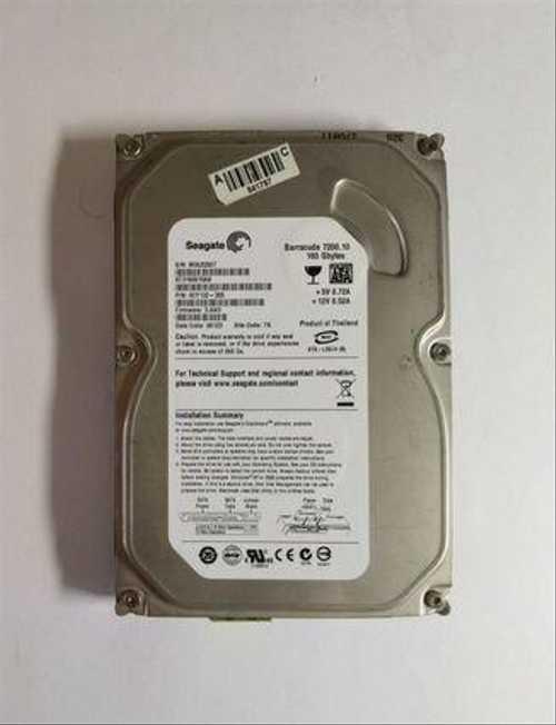 Жесткий диск Seagate Barracuda 160гб Б/У