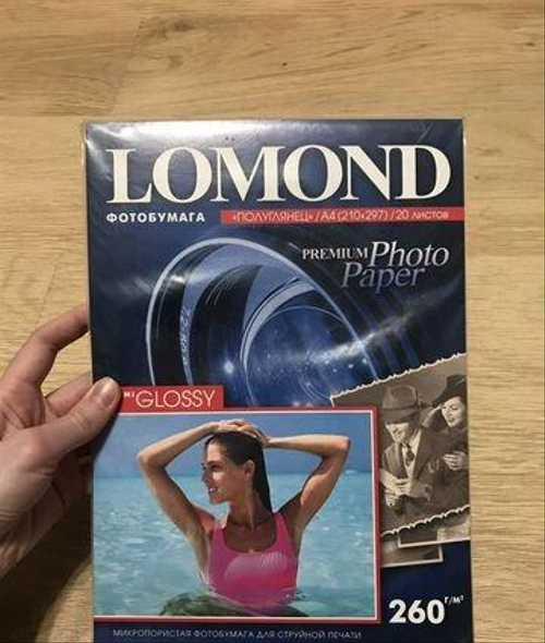 Фотобумага Lamond А4 полуглянец